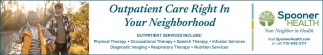 Outpatient Care Right In Your Neighborhood, Spooner Health, Spooner, WI